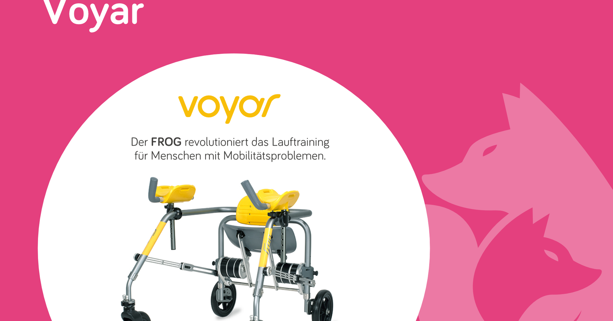 FROG Assistive Walker - Gait Trainer - FiNiFox - Assistive devices for ...