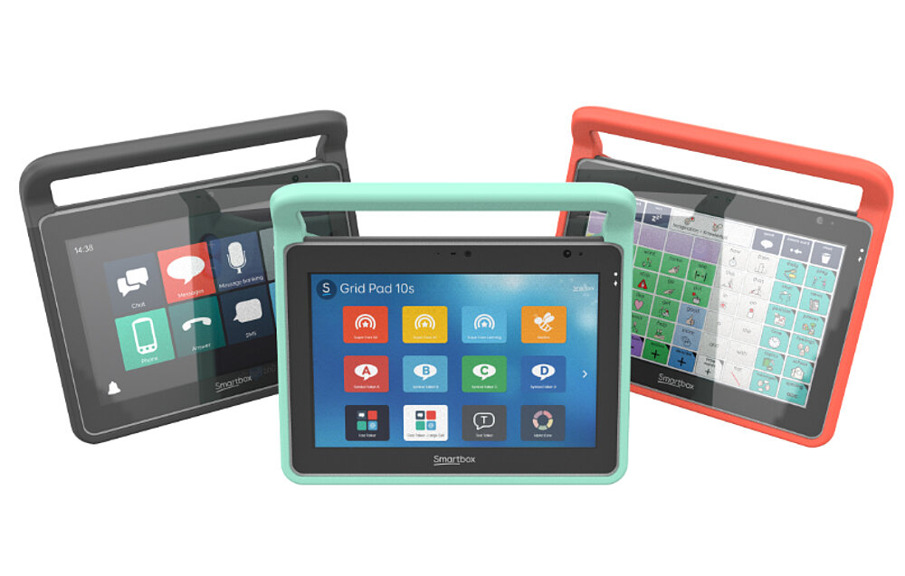 Grid Pad 10s with Grid 3 - FiNiFox - Assistive devices for special needs