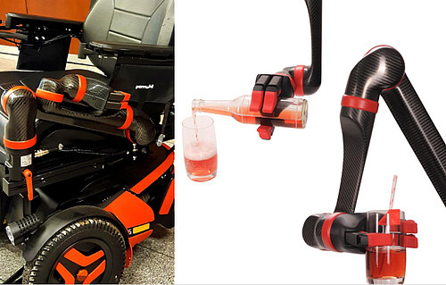 BATEO Robot arm - FiNiFox - Assistive devices for special needs