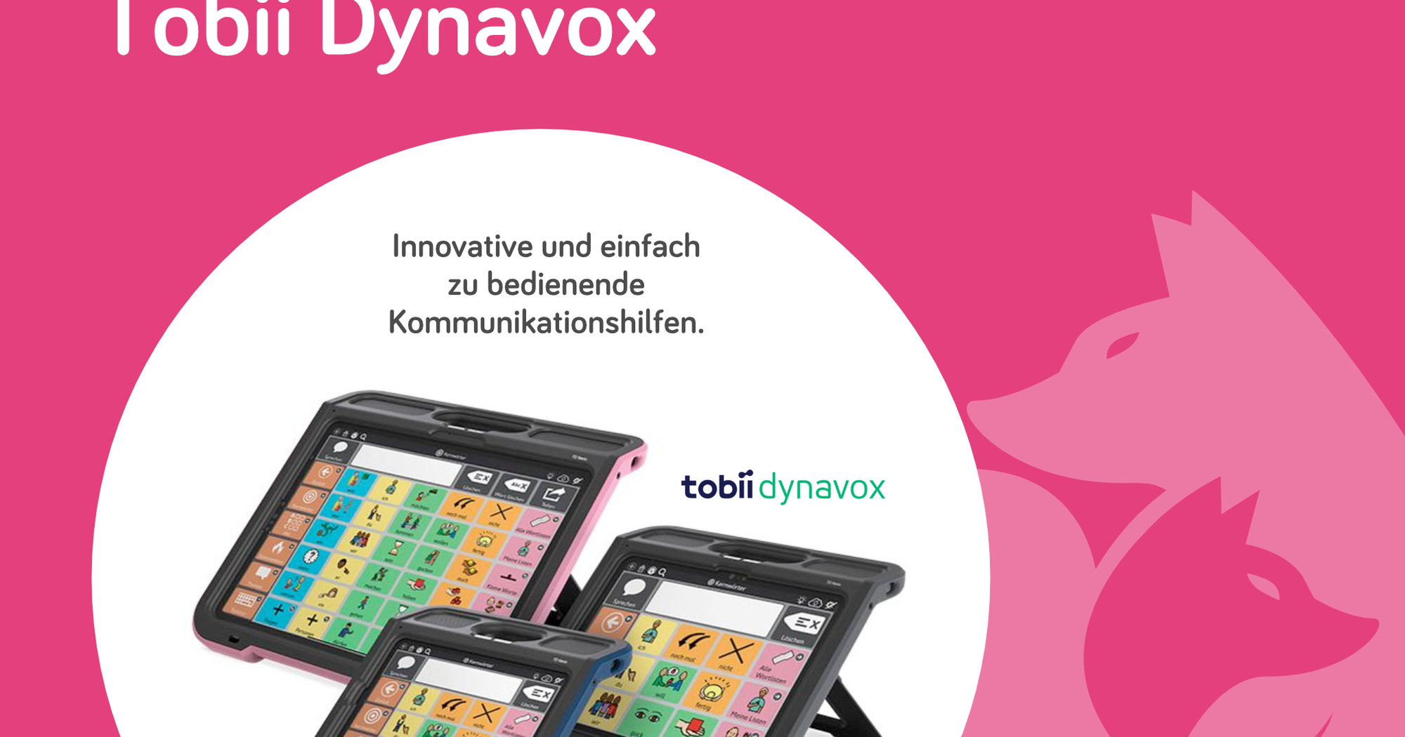 Tobii Dynavox - FiNiFox - Assistive devices for special needs