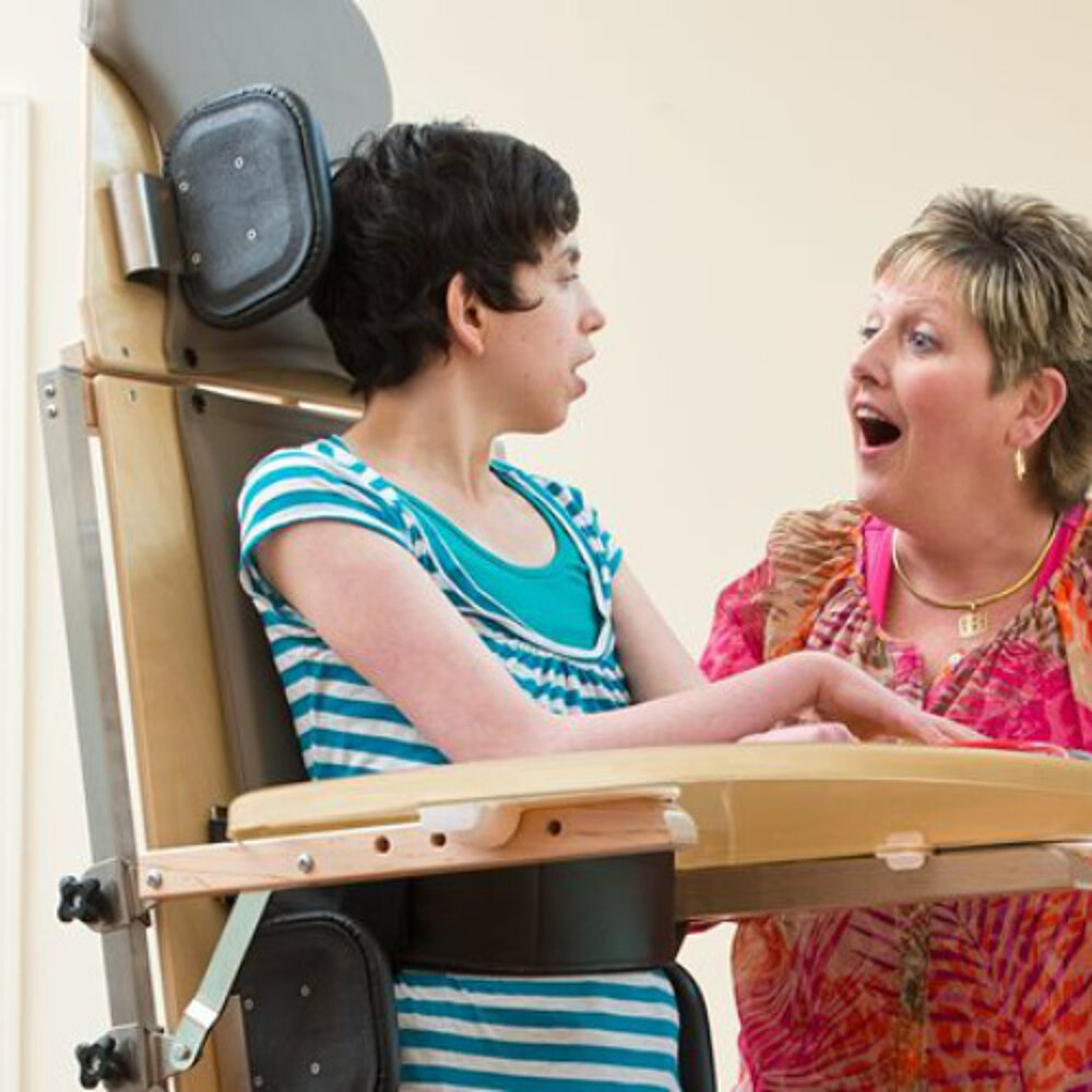 Supine Stehständer - FiNiFox - Assistive devices for special needs